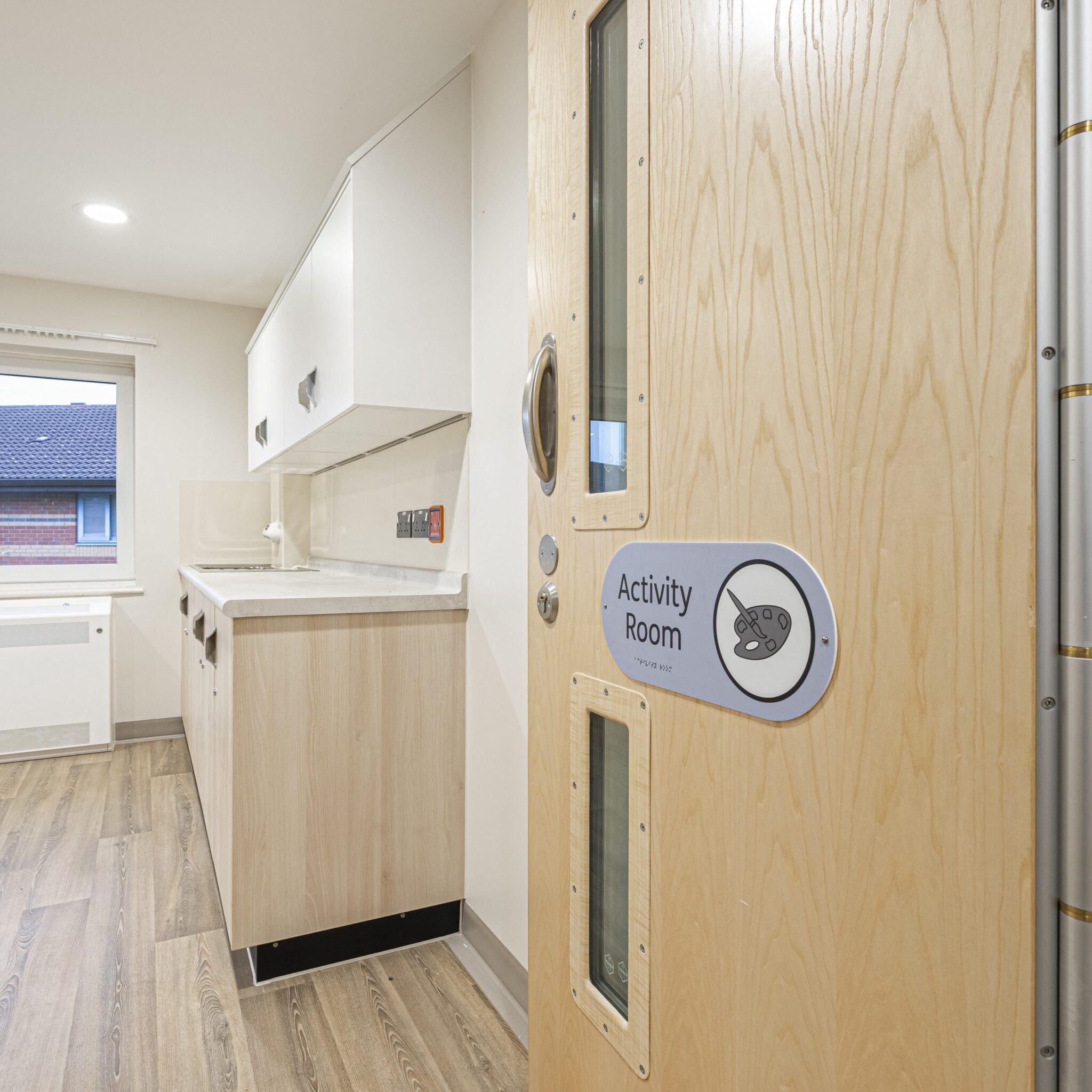 Pyrolux Secure Clear Glazed Vision Panel | Kingsway Group Australia